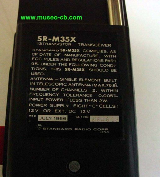 Standard SR-M35X - Museo CB